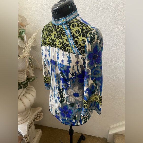 Anac | Tops | Womens Unique Bluegreen Blouse Anac | Poshmark